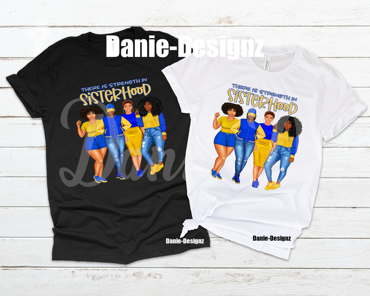 Strength In Numbers - Blue & Gold – Danie Designz